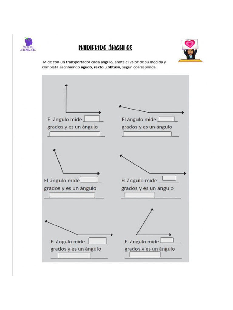Tema Transportador, Ángulos, Rectas, Circunferencia, Simetría y Traslación | PDF