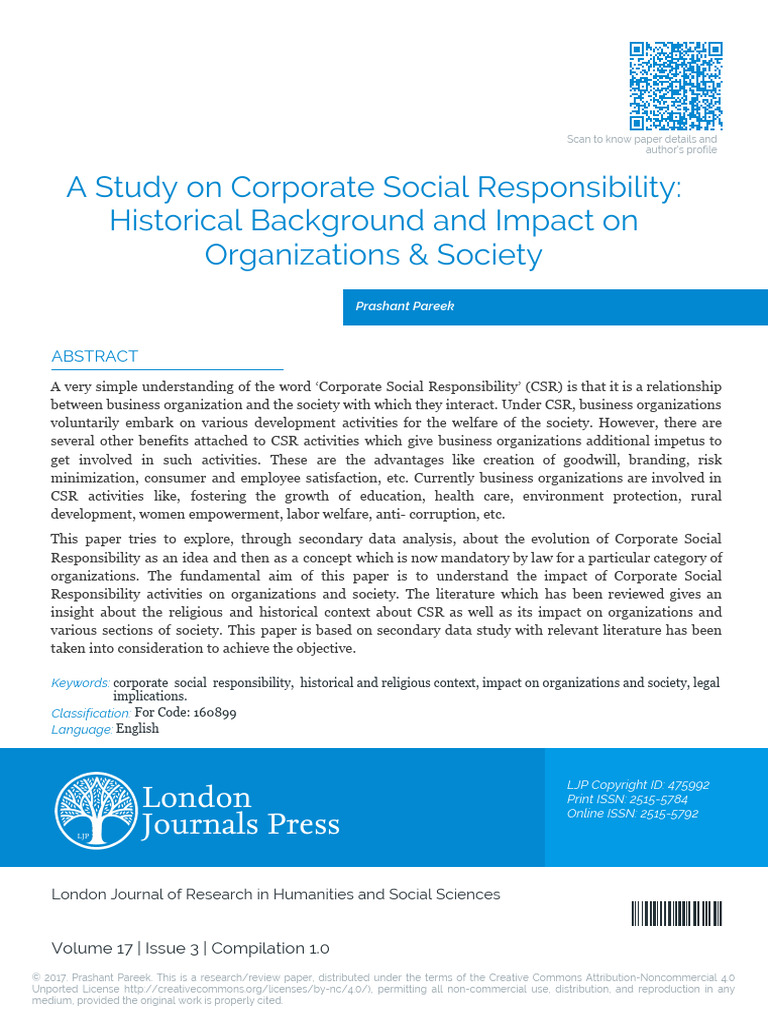 Example London Journal Press | PDF
