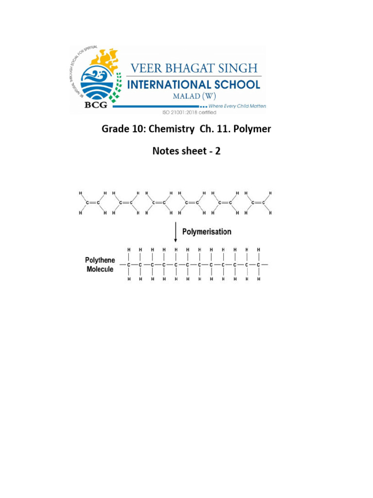 Ch.11- Notes sheet - 2 | PDF