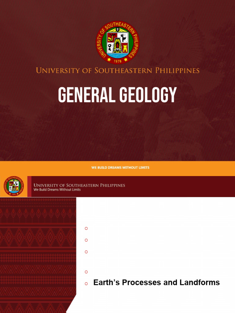General Geology Lecture Notes | PDF