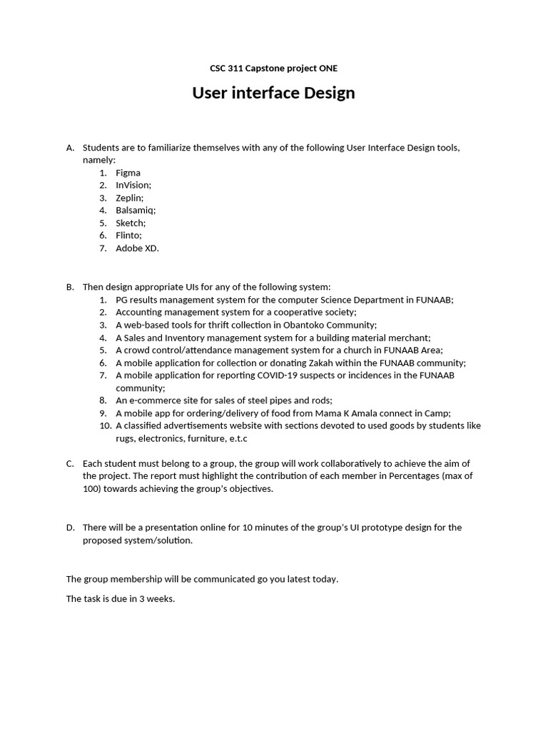 SOFTWARE ENGINEERING Capstone Project | PDF