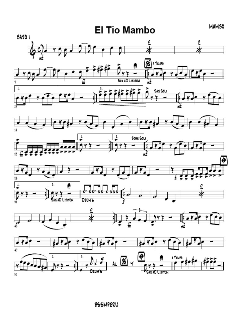 El Tio Mambo | PDF
