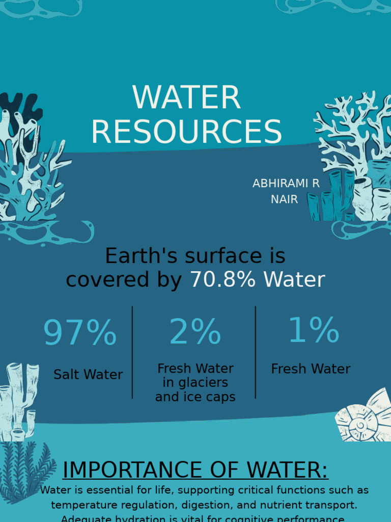 Water resources | PDF