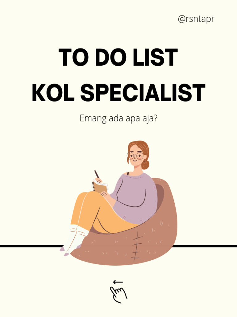 To Do List Kol Specialist | PDF