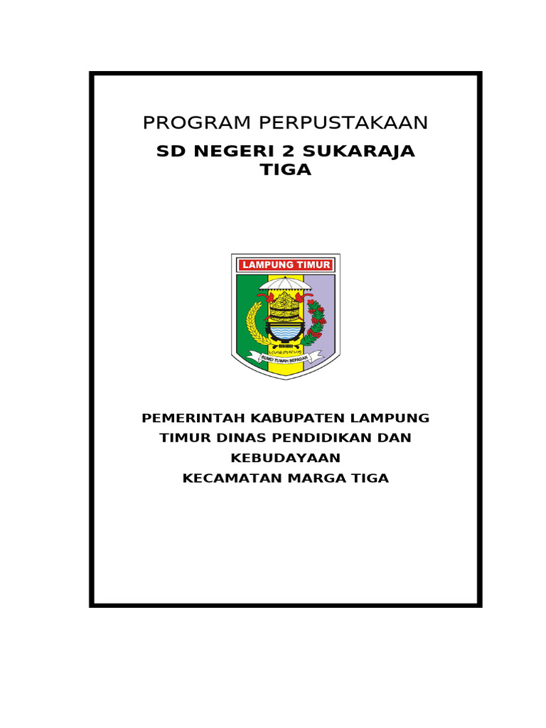Program Perpustakaan | PDF