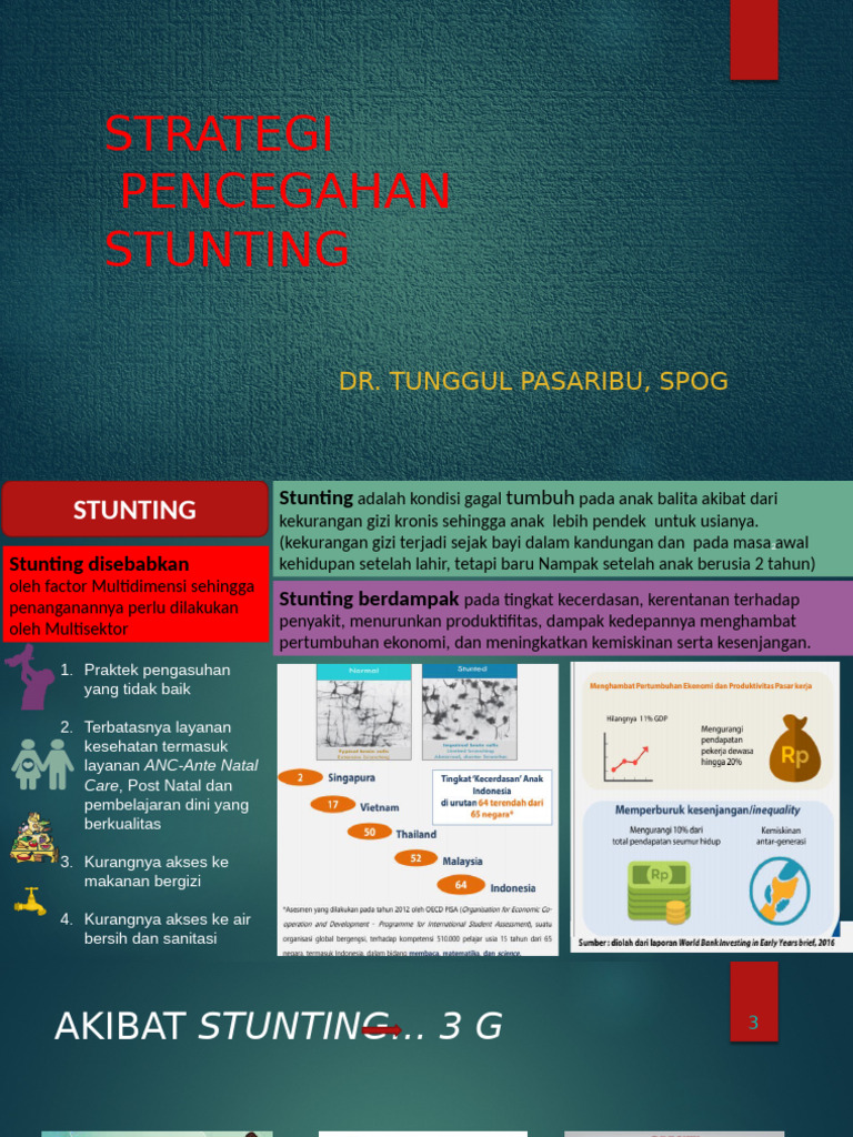 Stunting Dr. Tunggul Pasaribu SpOG | PDF