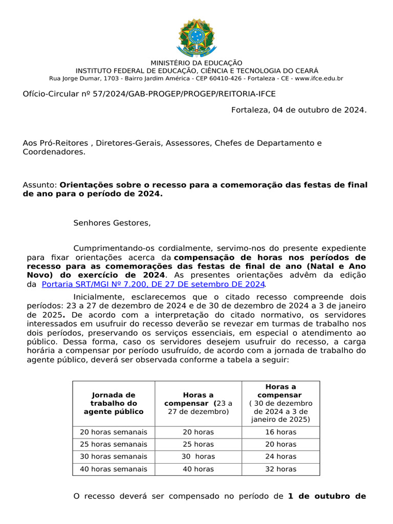 Oficio-Circular 57 | PDF