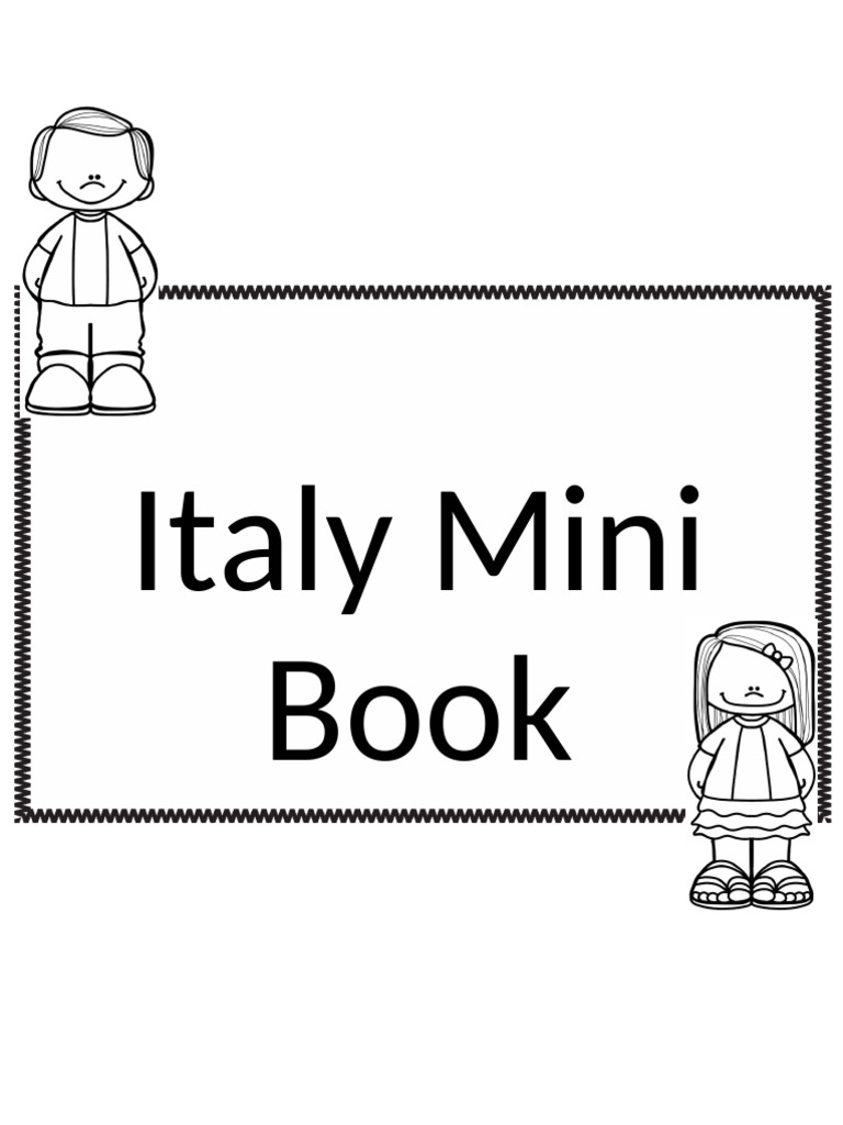 Italy Mini Book | PDF