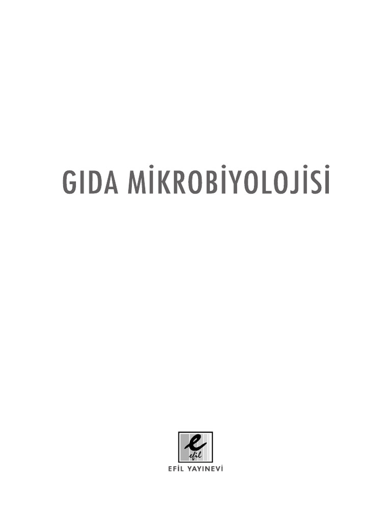 Gida Mikrobiyolojisi | PDF