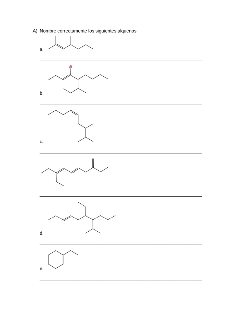 Práctica 3 Alquenos, Alquinos, Aromáticos y Sus Reacciones. | PDF