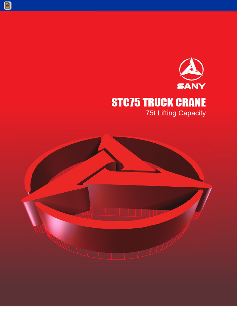 Sany STC75 | PDF