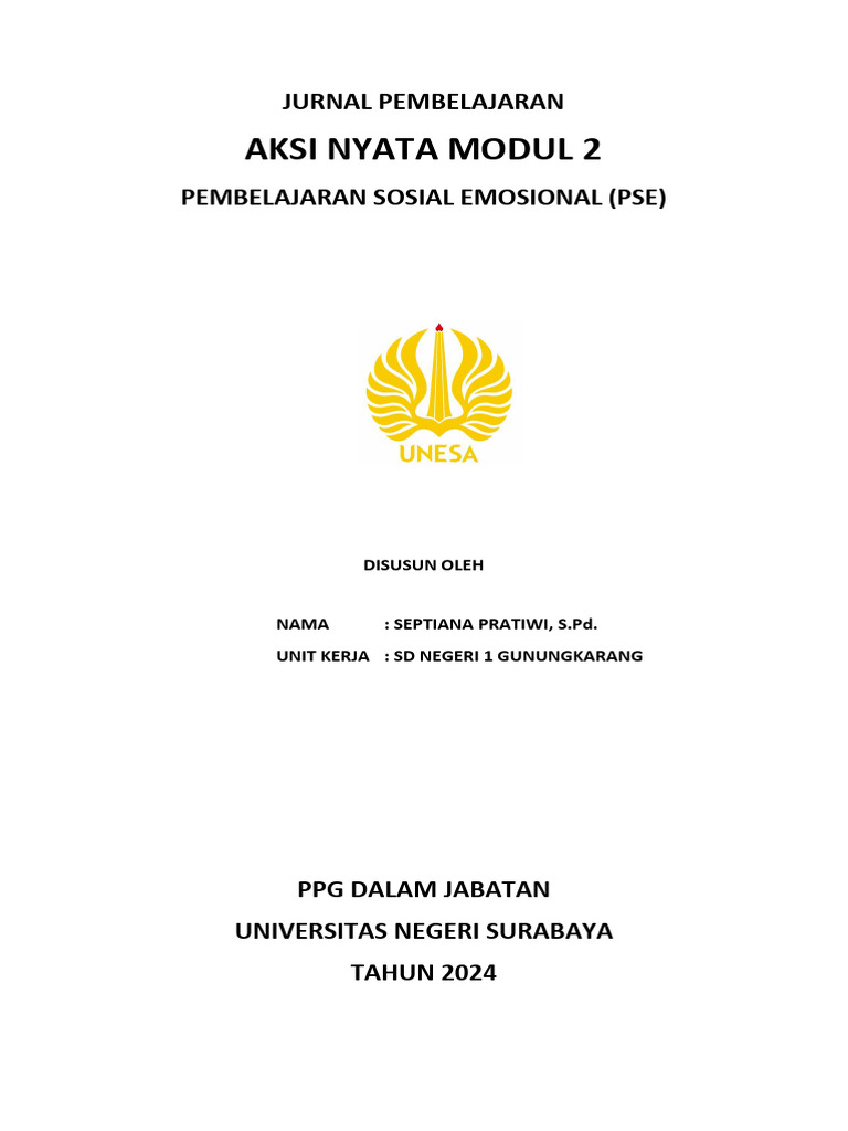 Jurnal Pembelajaran Modul 2 Septiana Pratiwi | PDF