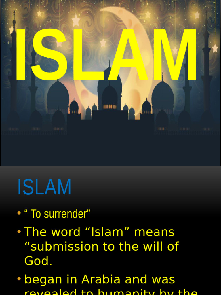 Islam PPT For Learners | PDF