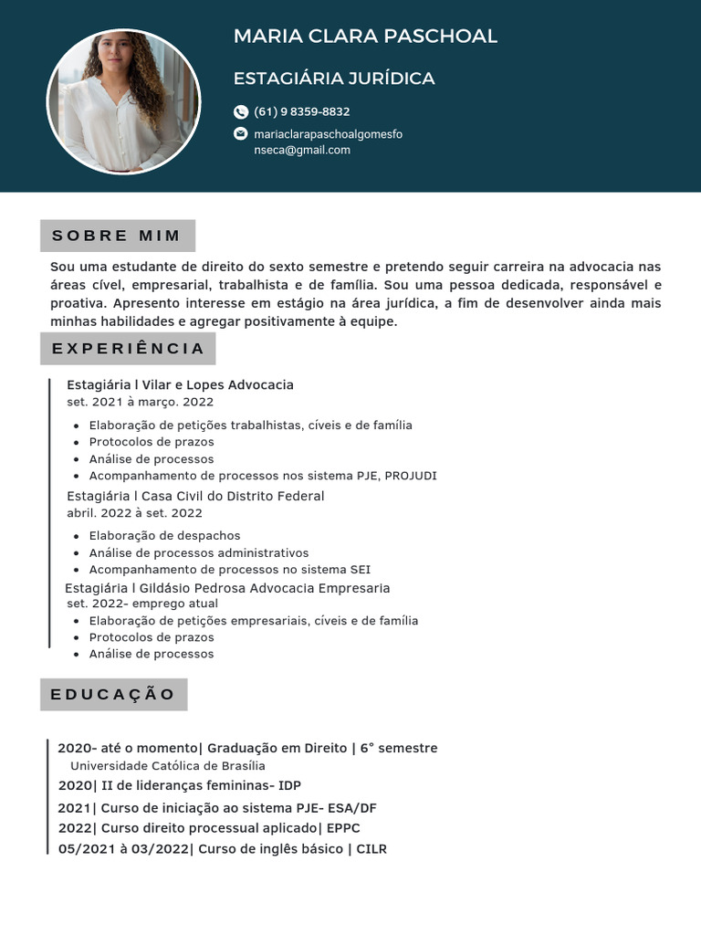 CV.+MARIA+CLARA+PASCHOAL+ | PDF