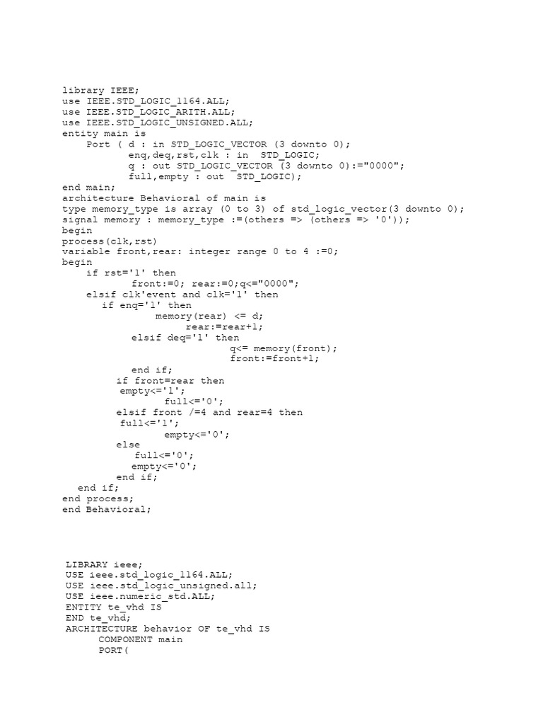 Exp4 Output FIFO | PDF