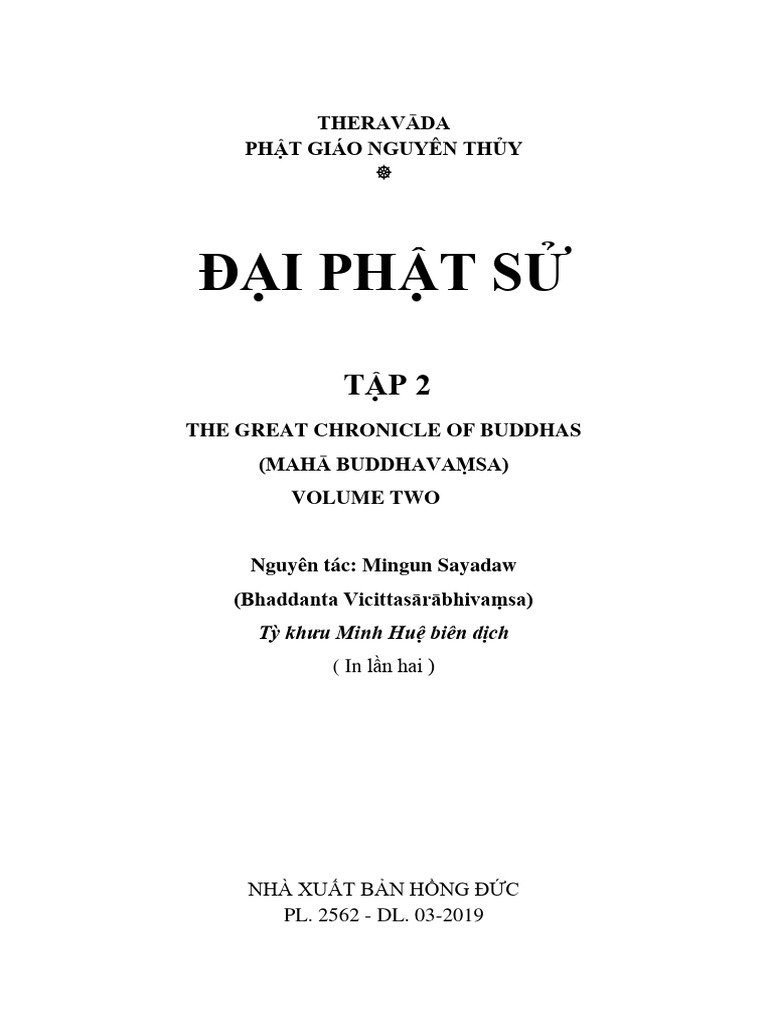 Dai Phat Su 2019 Tap 2 | PDF | Vietnam