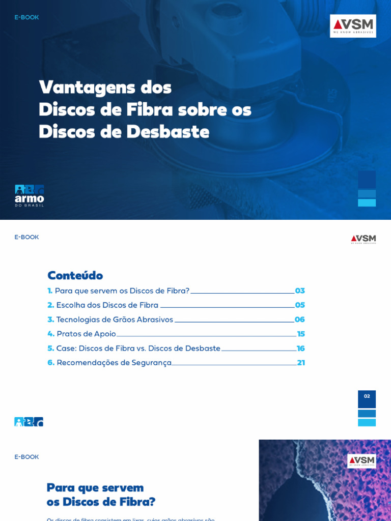 Cms Files 417804 1656619803e Book Vantagens Discos de Fibra Sobre Discos de Desbaste | PDF