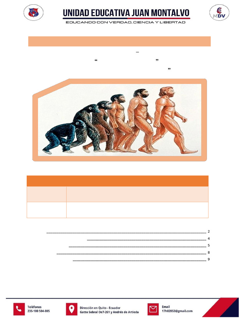 Guía de Aprtendizaje - Estudios Sociales - 8vo EGB - U2 - S1 | PDF | Homo | Humano