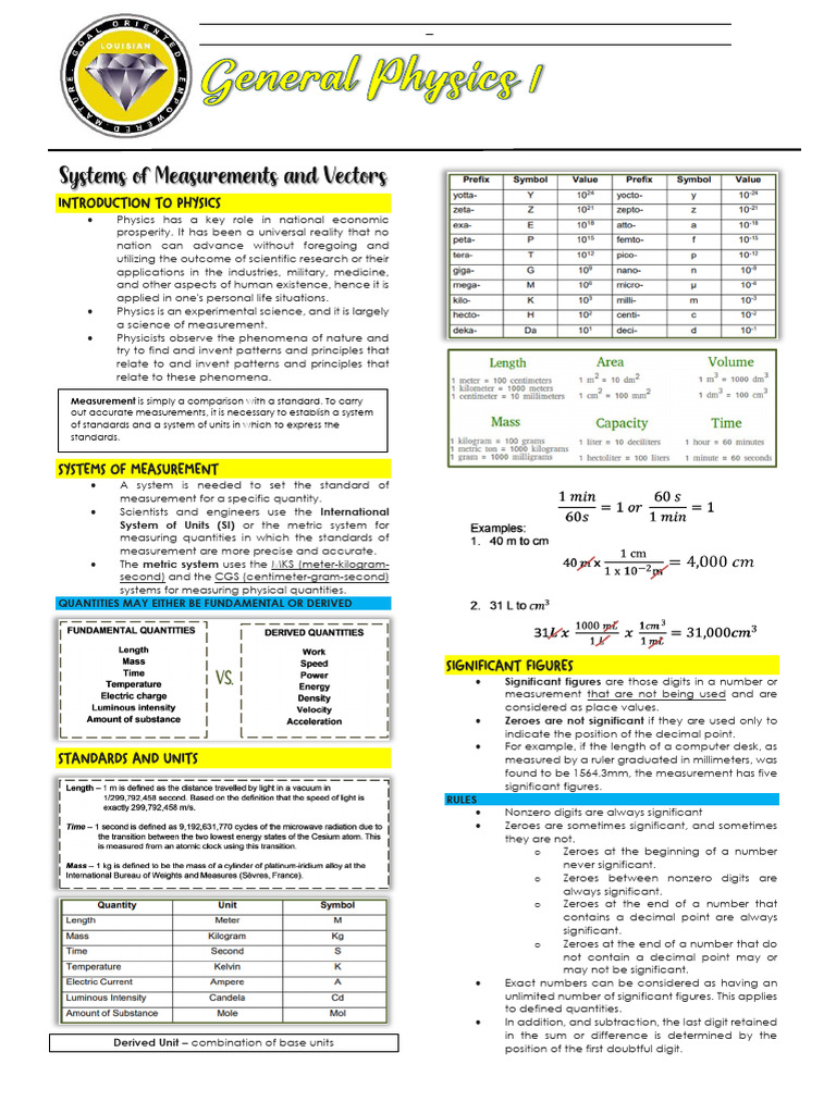 General Physics 1 | PDF