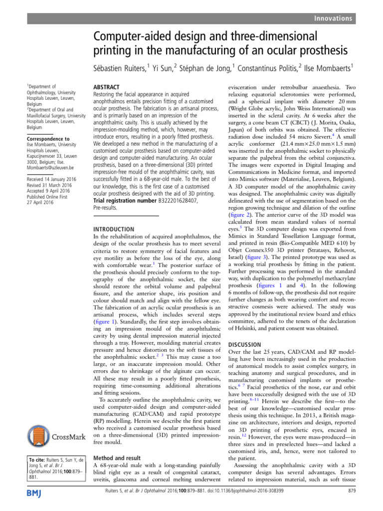 22 Computer-Aided Design and Three-Dimensional Printing in The ...