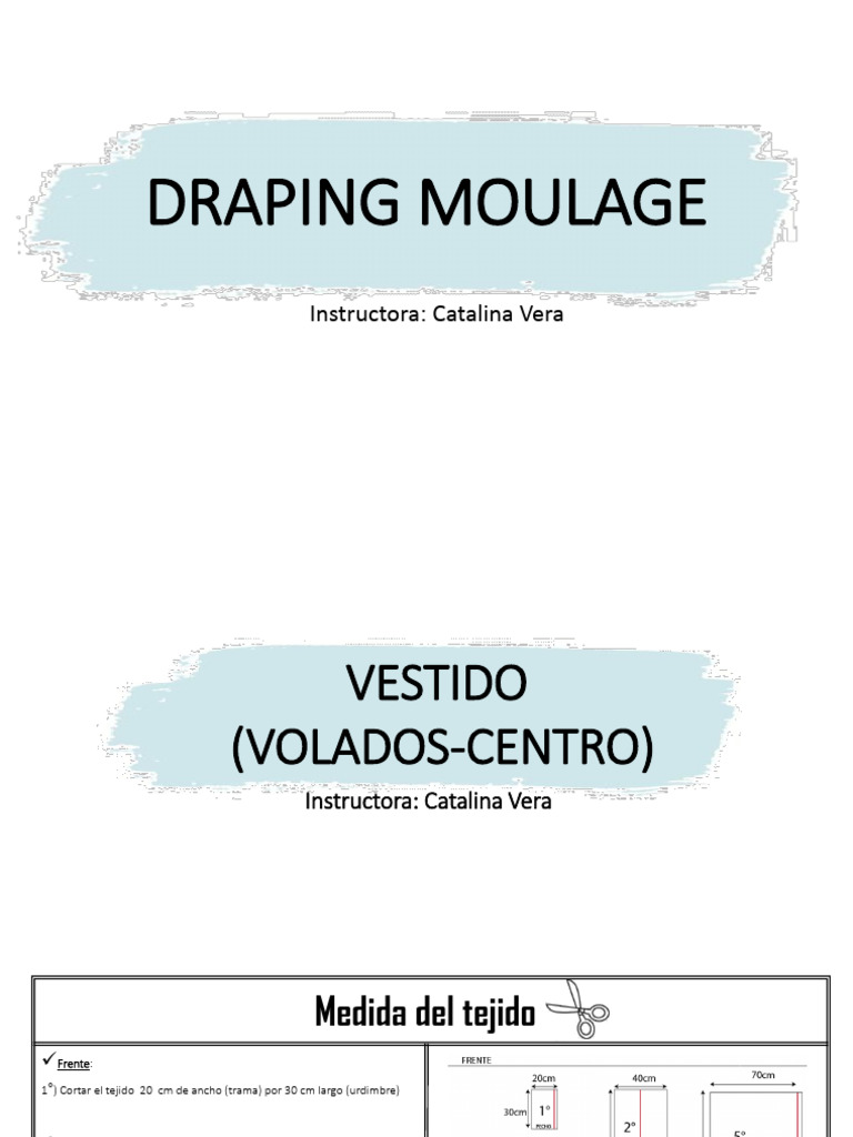 Clase 11 Draping | PDF