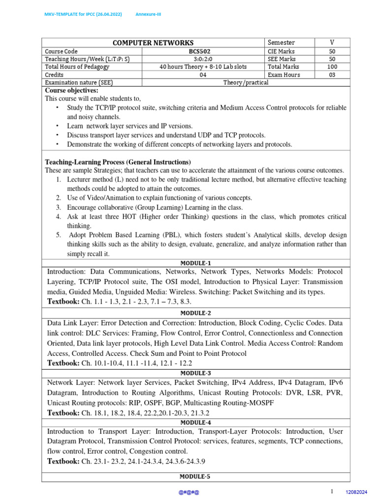 Computer Networks | PDF
