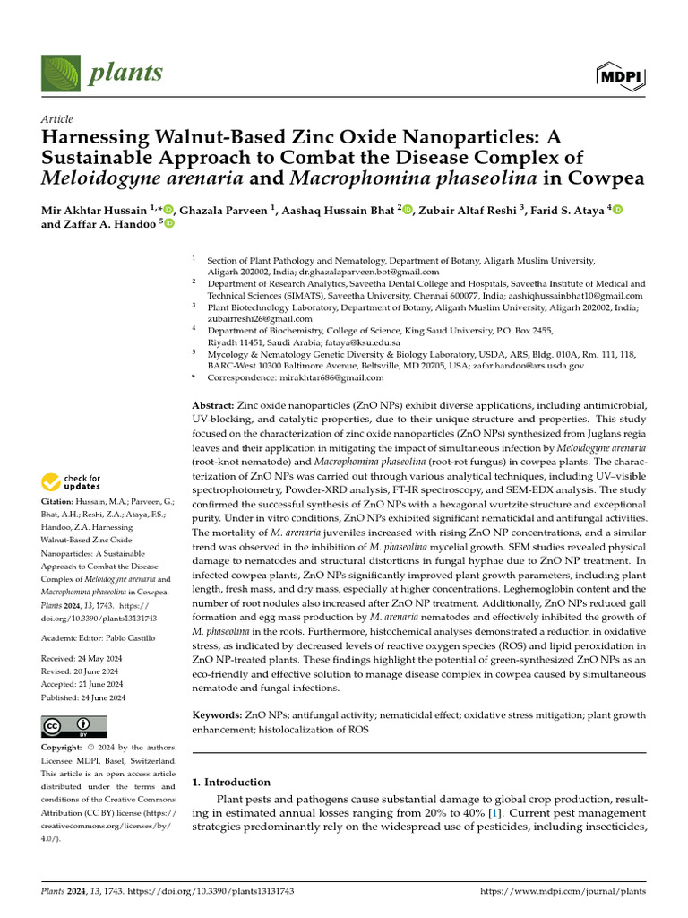 Control Nematodos | PDF