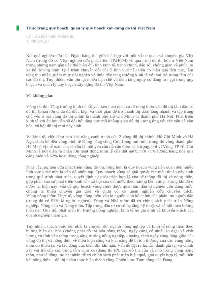 TH C TR NG Quy Ho CH | PDF