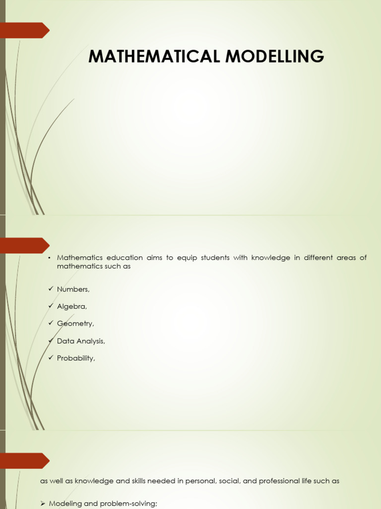 Lesson1-Mathematical_Modeling | PDF