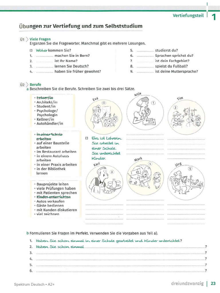 Vertiefungsteil 1 | PDF