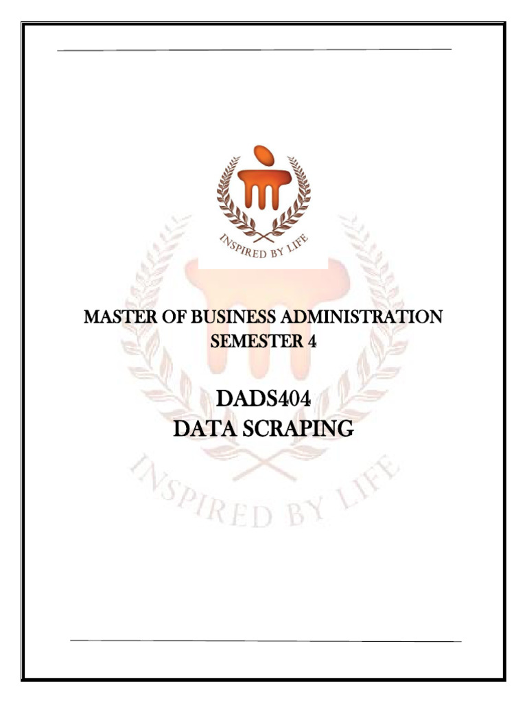 Unit 03 Manual Scrapping | PDF