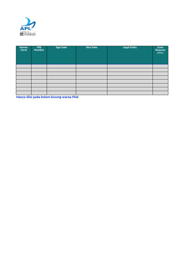 WI-003-HCD-L9-00 New Joiner Data Template | PDF