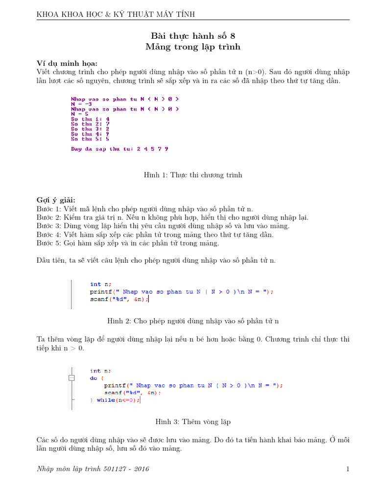 Nhap Mon Lap Trinh Tran Giang Son Lab8 (Cuuduongthancong - Com) | PDF