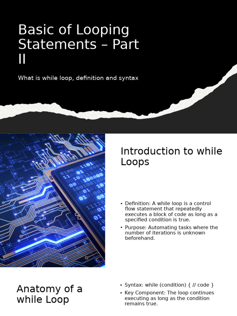 Basic of Looping Statements – Part II | PDF