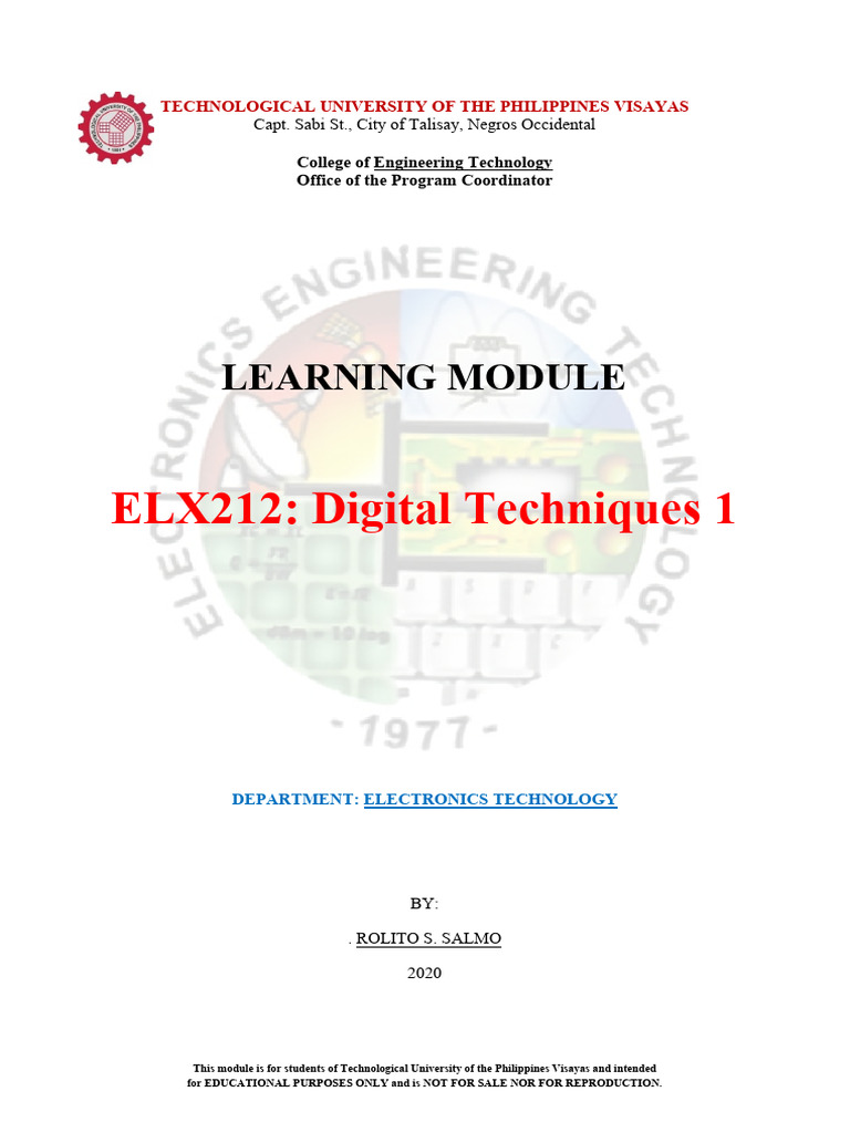 Digital Techniques | PDF