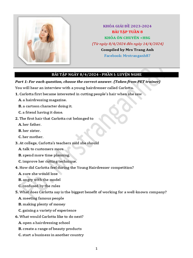 (LGD 2024) Bai Tap Khoa Chuyen Tuan 8 10734913 272024113049PM | PDF