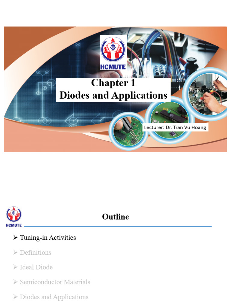 Chap1 Diodes and Applications | PDF