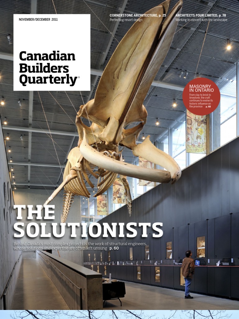 Canadian Builders Quarterly-- "The Solutionists" | Architect ...