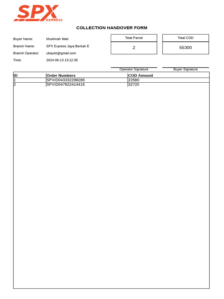 Collection Receipt | PDF