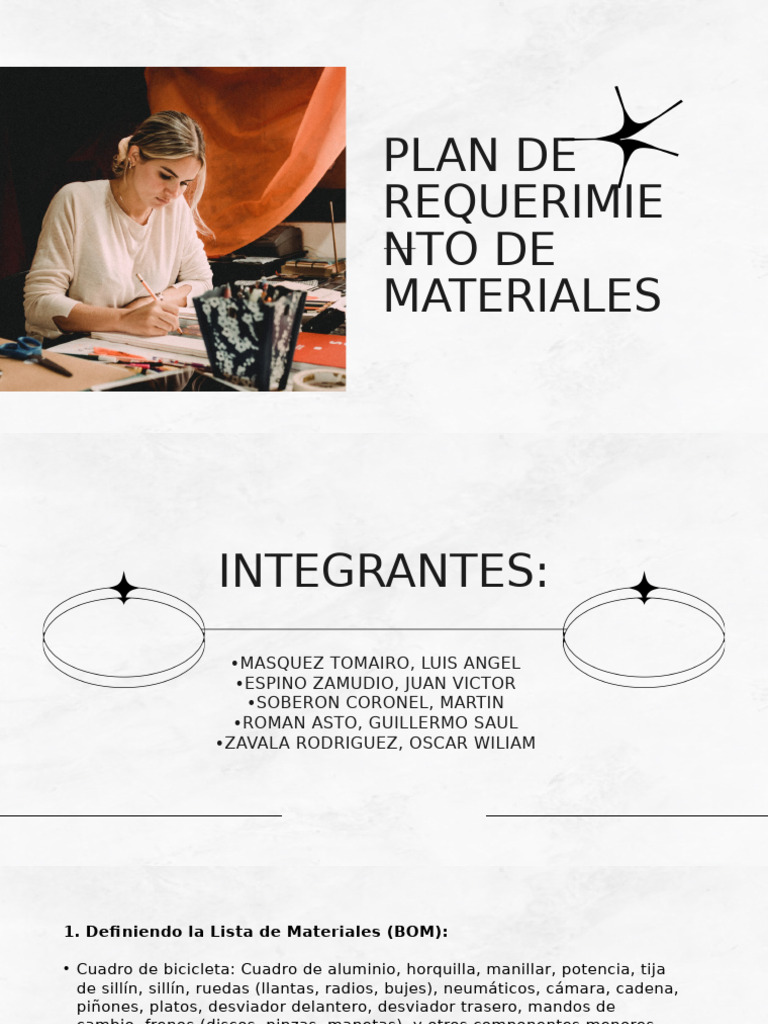 Plan de Requerimiento de Materiales | PDF