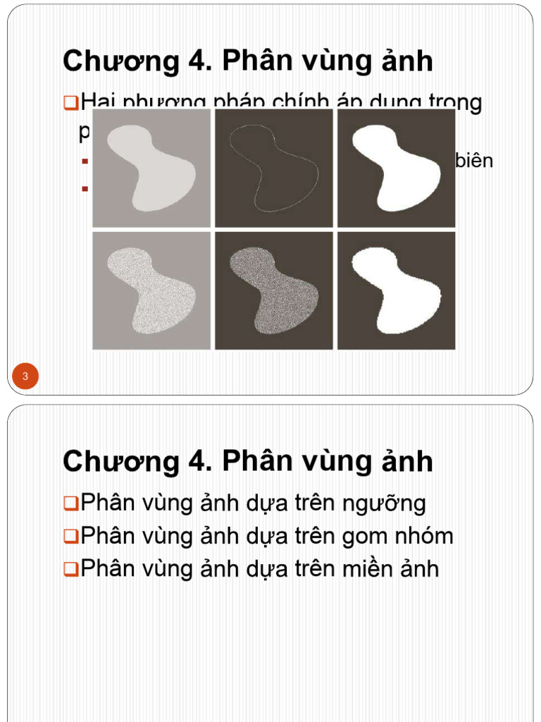 Digital Image Processing - Chapter 4 - 2. Phan Vung Anh - Thresholding | PDF