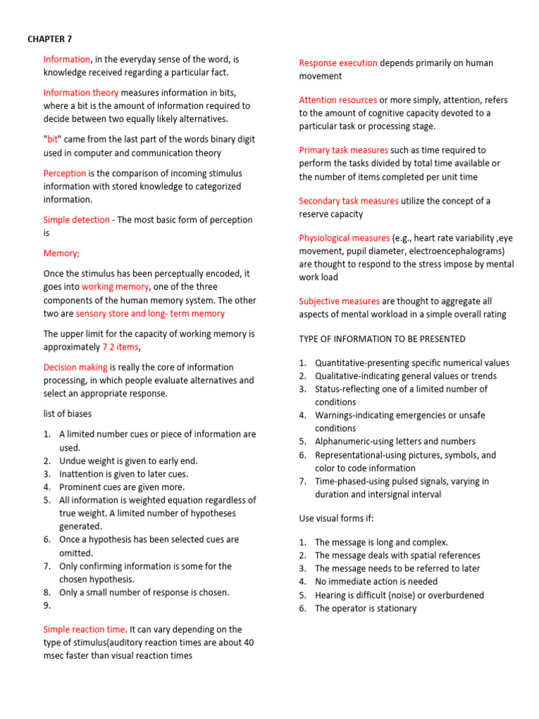 CHAPTER 7 Reviewer | PDF