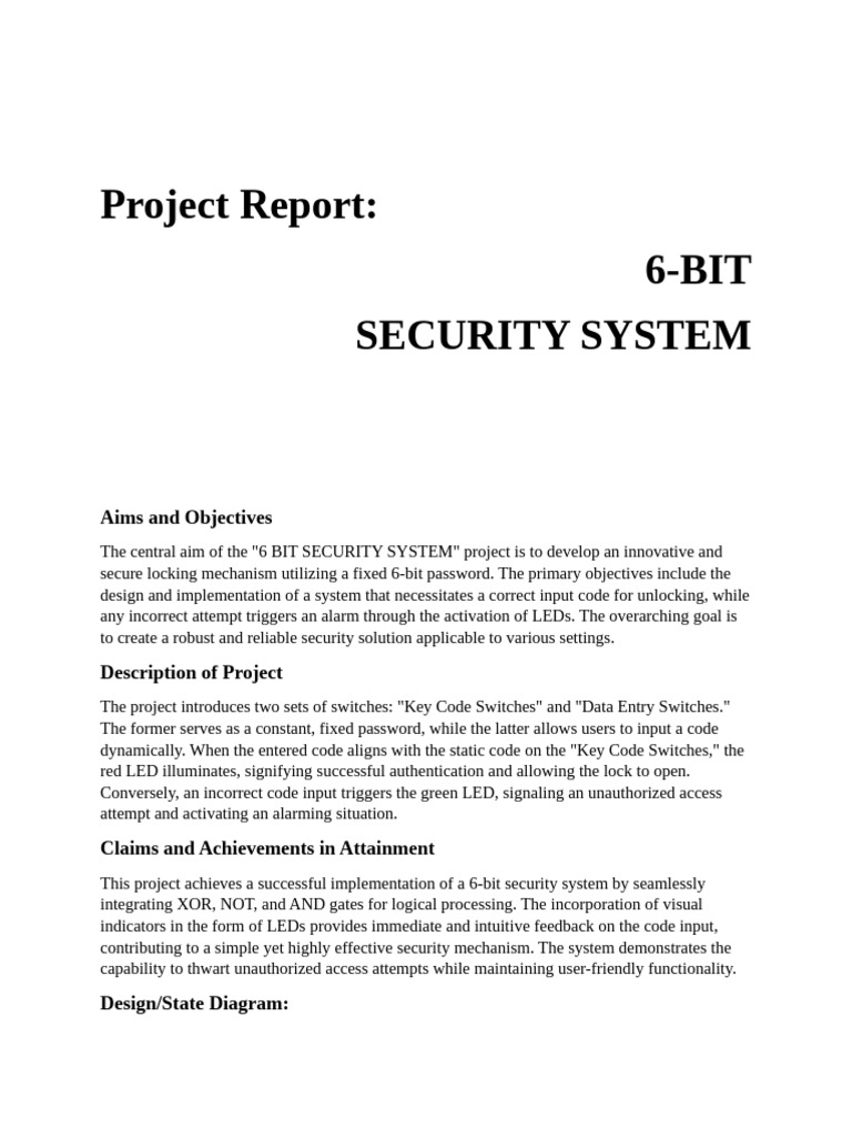 DLD Project Report | PDF | Resistor | Light Emitting Diode