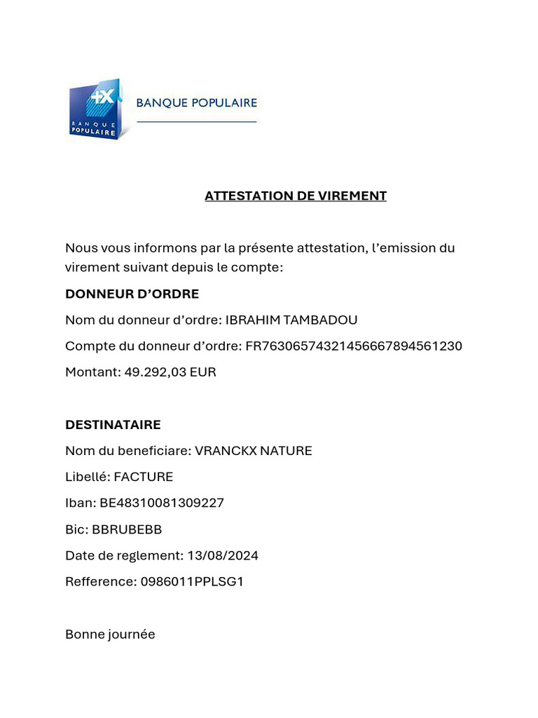 Virement SG - 18 - 08 | PDF