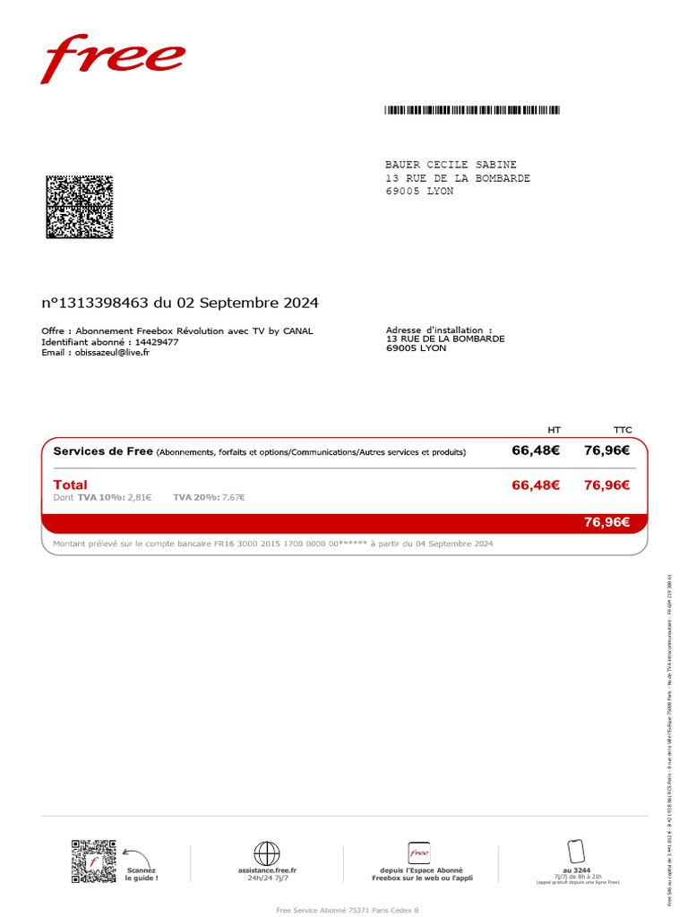 Facture Free 202409 14429477 1313398463 | PDF