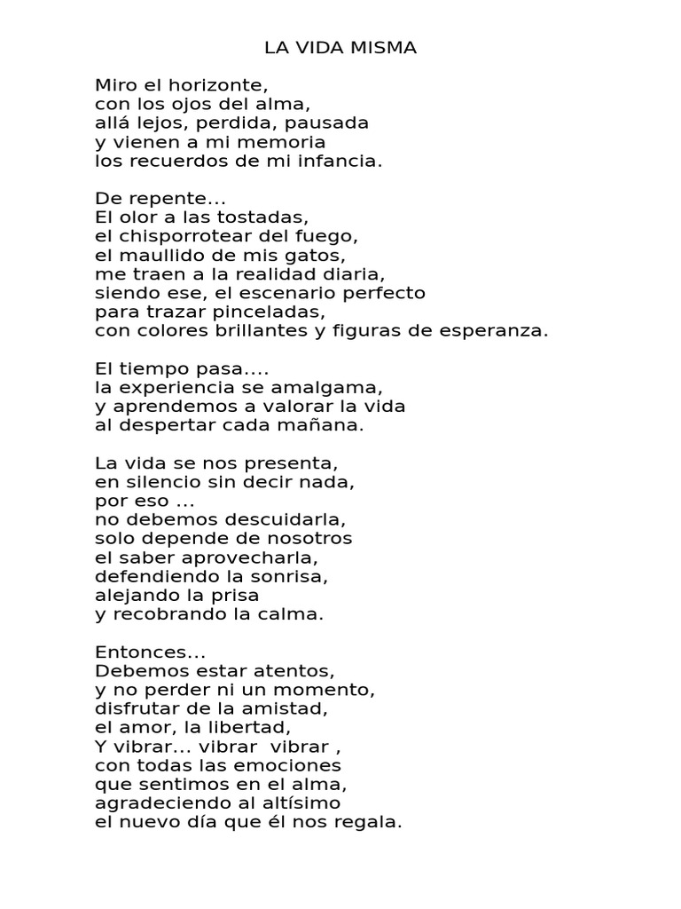 La Vida Pdf
