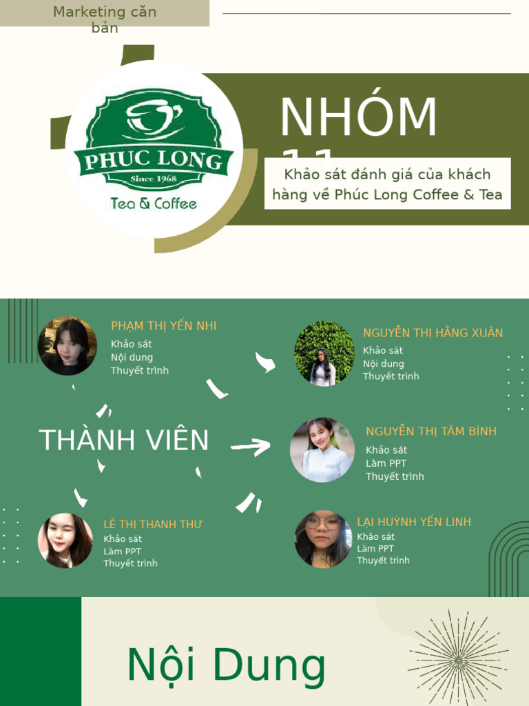 Phúc Long Coffee Tea | PDF