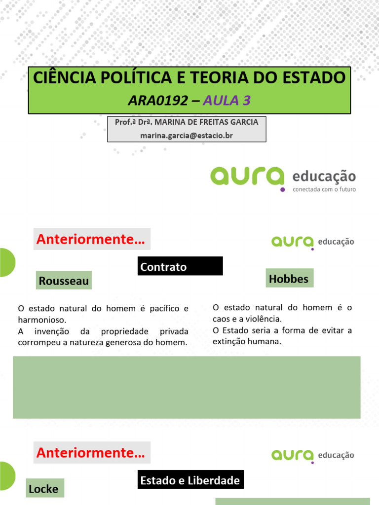 Aula 3 - Slide - Ci Ncia Pol Tica | PDF