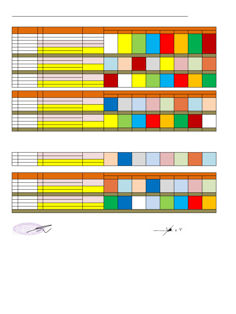 Roster Ujian Genap 2023-2024 New | PDF
