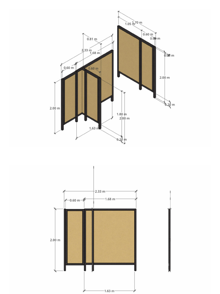 Mamparas - Centeno 616 | PDF